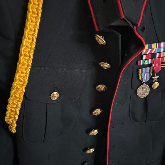 Military | Jackets & Coats | Vintage Usmc Officers Jacket Costume Piece ...
